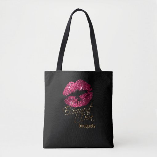 Custom Order - Hot Pink Lips Tote Bag | Zazzle