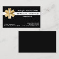 Custom Paramedic EMS EMT Ambulance Emergency Business Card | Zazzle