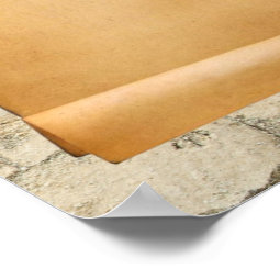 Custom Parchment Scroll Proclamation Poster | Zazzle