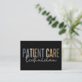Custom Patient Care Technician PCT Appreciation Note Card | Zazzle