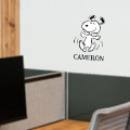 Custom Peanuts | A Snoopy Happy Dance Wall Decal | Zazzle