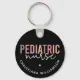 Custom Pediatric Nurse PEDS Nurse Pediatrics Nurse Keychain | Zazzle