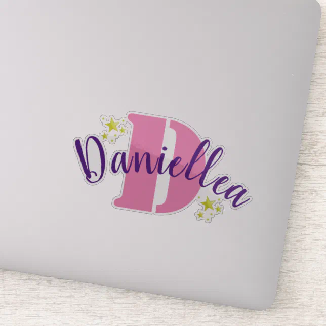 Custom Personalised Clear Vinyl Name Labels | Zazzle