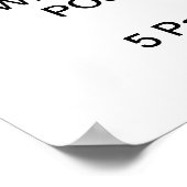 Custom Personalized 14"x22" Archival Paper Poster | Zazzle