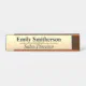 Custom Personalized 2 x 8 Desk Nameplate | Zazzle