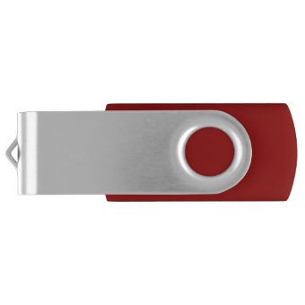 Custom Personalized 32GB USB Flash Drive - Red | Zazzle
