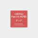 Custom Personalized 3" Square Post-it® Notes Blank | Zazzle