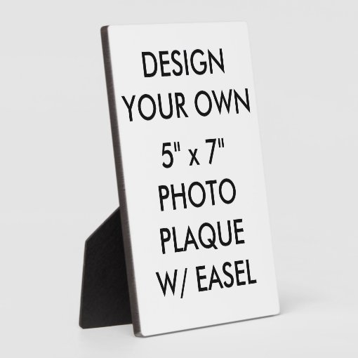 Custom Personalized 5" x 7" Photo Plaque | Zazzle