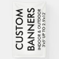 Custom Personalized 5'x3' Banner Blank Template | Zazzle