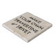 Custom Personalized 6" Travertine Stone Trivet | Zazzle