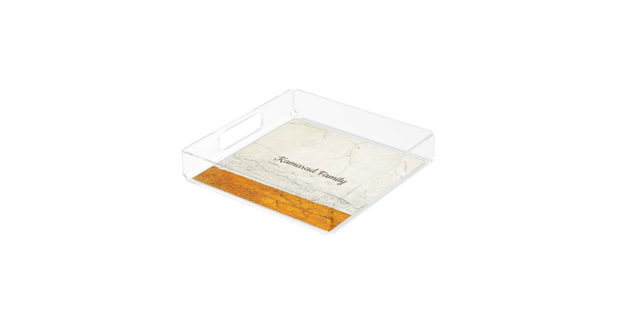 Custom Personalized Acrylic Tray | Zazzle