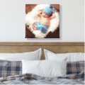 Custom Personalized Baby Photo Canvas Art Print | Zazzle