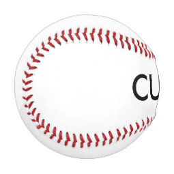 Custom Personalized Baseball Blank Template | Zazzle