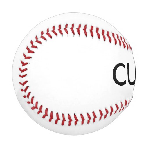 Custom Personalized Baseball Blank Template | Zazzle