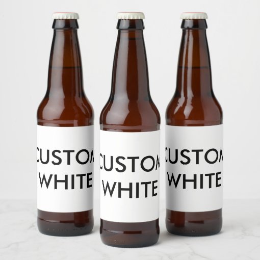 Custom Personalized Beer Bottle Labels (6) | Zazzle