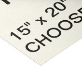 Custom Personalized Beige Tissue Paper For Gifts | Zazzle