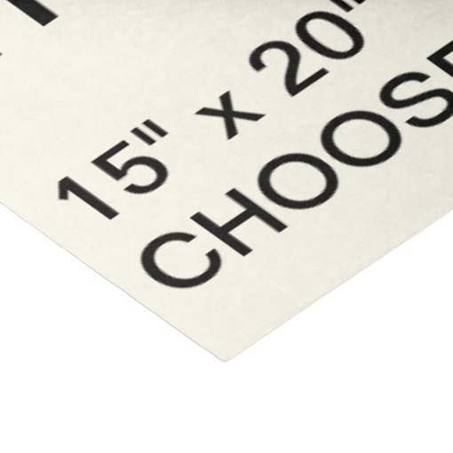 Custom Personalized Beige Tissue Paper For Gifts | Zazzle