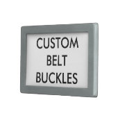 Custom Personalized Belt Buckle Blank Template | Zazzle