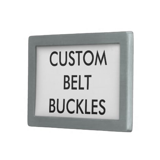 Custom Personalized Belt Buckle Blank Template | Zazzle