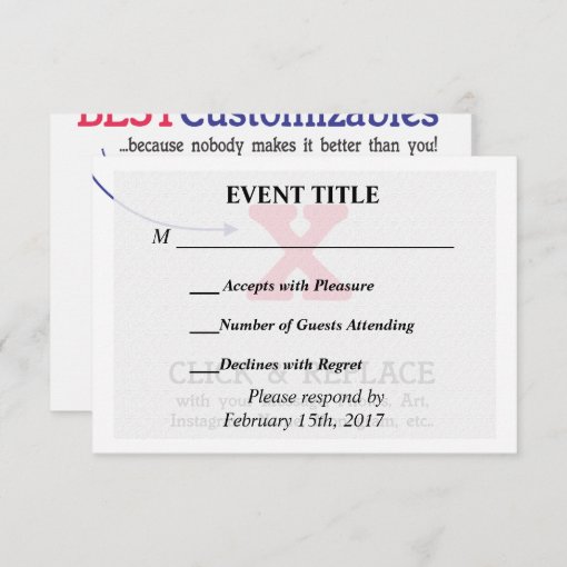 Custom Personalized Blank Template | Zazzle