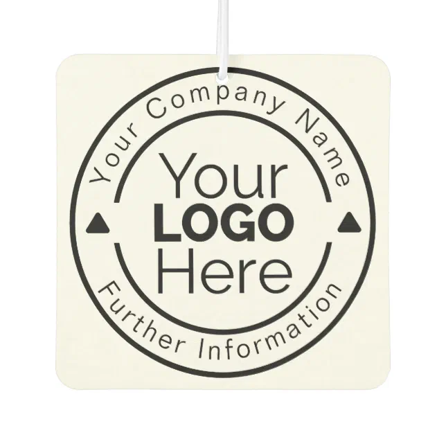 Custom Personalized Business Logo Air Freshener | Zazzle
