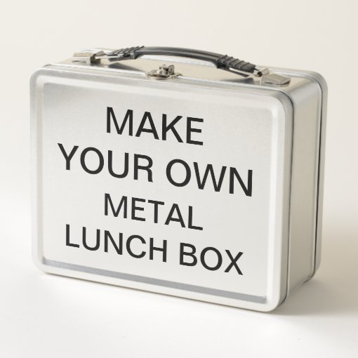 Custom Personalized Classic Metal Lunch Box | Zazzle