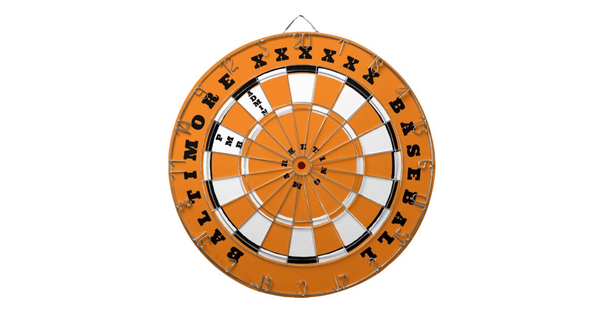 Custom Personalized Dart Board | Zazzle