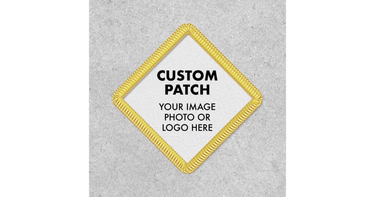 Custom Personalized DIAMOND PATCH | Zazzle