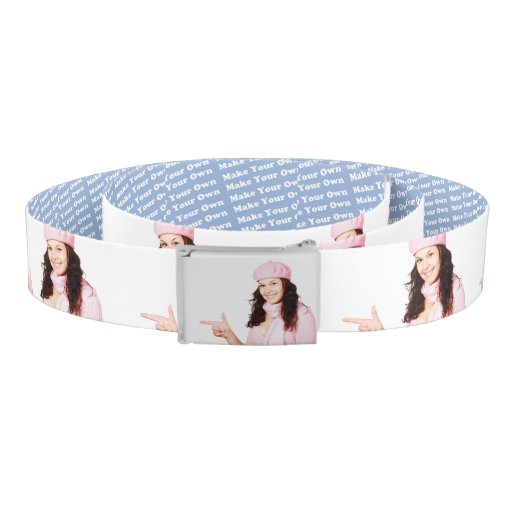Custom Personalized DIY Belt | Zazzle