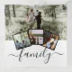 Custom Personalized Family 4 Photo Collage Trinket Tray | Zazzle
