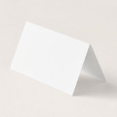 Custom Personalized Folded Tent Business Cards | Zazzle