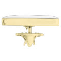 Custom Personalized Gold Plated Lapel Pin | Zazzle