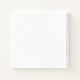 Custom Personalized GRAPH Notebook, White Spiral Notebook | Zazzle