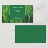 Custom Personalized Grass Business Card | Zazzle