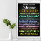 Custom Personalized House Rules Poster | Zazzle
