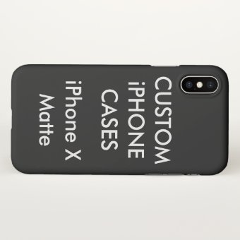 Custom Personalized iPhone X Case Blank Template | Zazzle