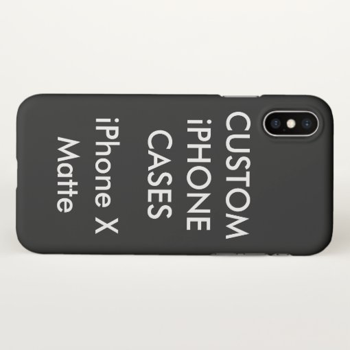 Custom Personalized iPhone X Case Blank Template | Zazzle