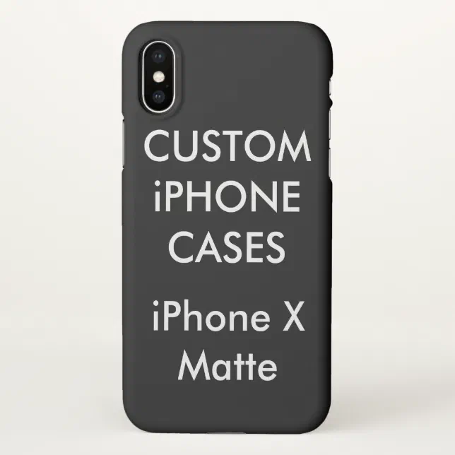 Custom Personalized iPhone X Case Blank Template | Zazzle