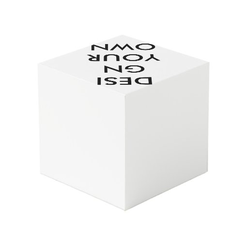 Custom Personalized Large 4" Photo Cube | Zazzle