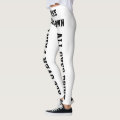 Custom Personalized Leggings or Yoga Pants Blank | Zazzle
