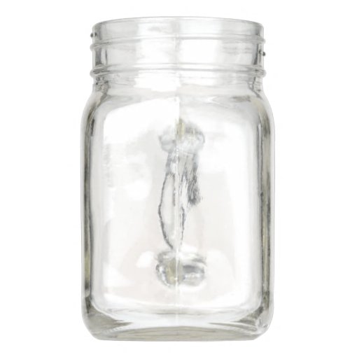Custom Personalized Mason Jar Blank Template | Zazzle
