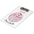 Custom Personalized Netball Coach Clipboard | Zazzle