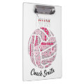 Custom Personalized Netball Coach Clipboard | Zazzle