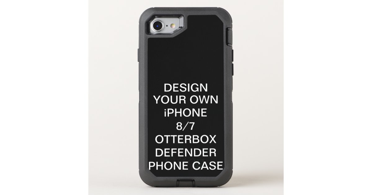 Custom Personalized Otterbox iPhone 8/7 Case | Zazzle