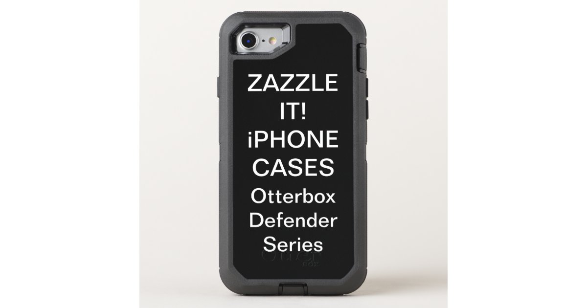 Custom Personalized Otterbox iPhone 8/7 Case Blank | Zazzle