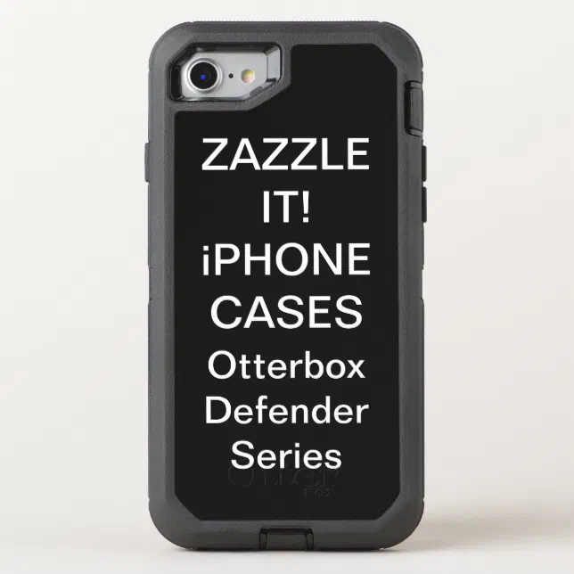 Custom Personalized Otterbox iPhone 8/7 Case Blank | Zazzle