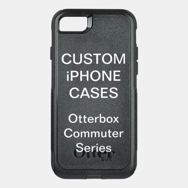 Custom Personalized Otterbox iPhone 8/7 Case Blank | Zazzle