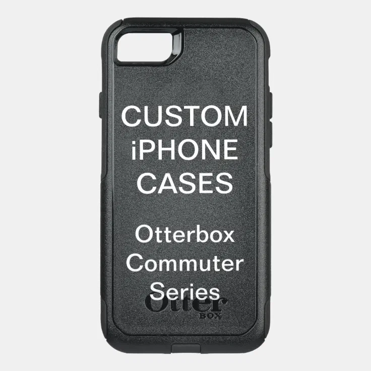 Custom Personalized Otterbox iPhone 8/7 Case Blank | Zazzle