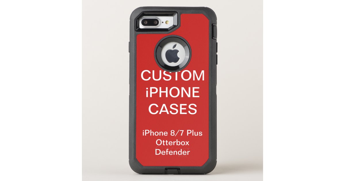 Custom Personalized Otterbox iPhone 8/7 Plus Case | Zazzle