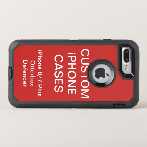 Custom Personalized Otterbox iPhone 8/7 Plus Case | Zazzle